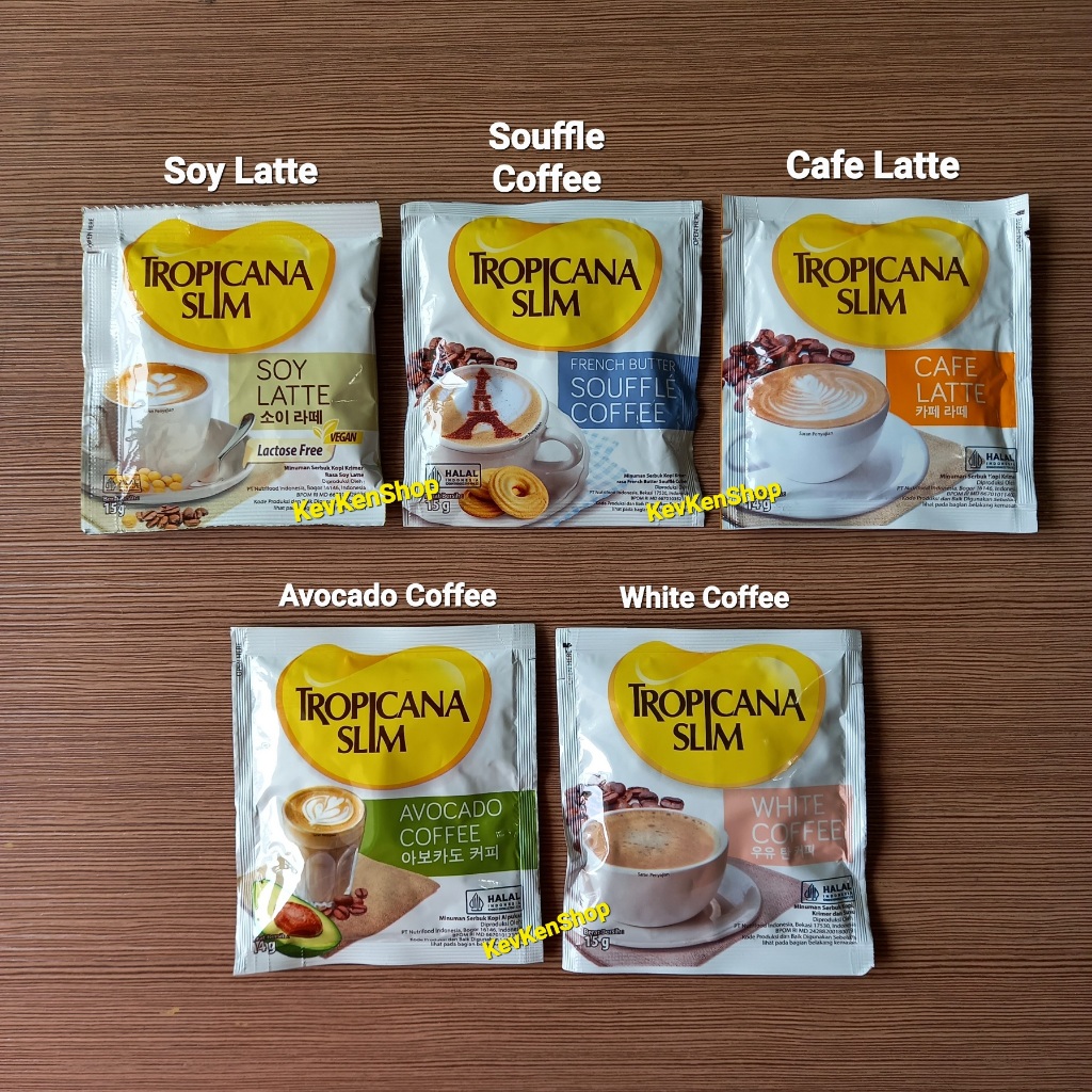 Jual TROPICANA SLIM Coffee Varian Rasa Kopi Harga per Sachet | Shopee ...