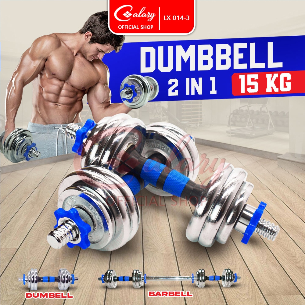 Jual SPEEDS Dumbell Barbel Set Max 15kg Tiang Angkat Beban Besi 15 Kg 014-3 + Box | Shopee Indonesia