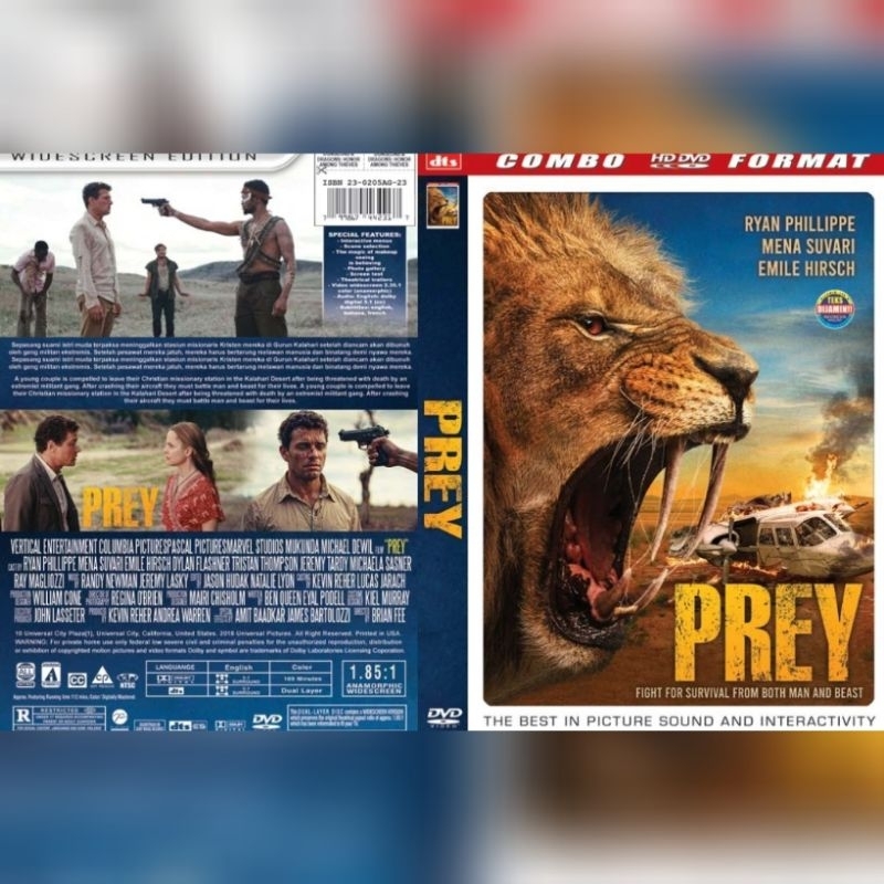 Jual Kaset Film Action PREY - 2024 - HD | Shopee Indonesia