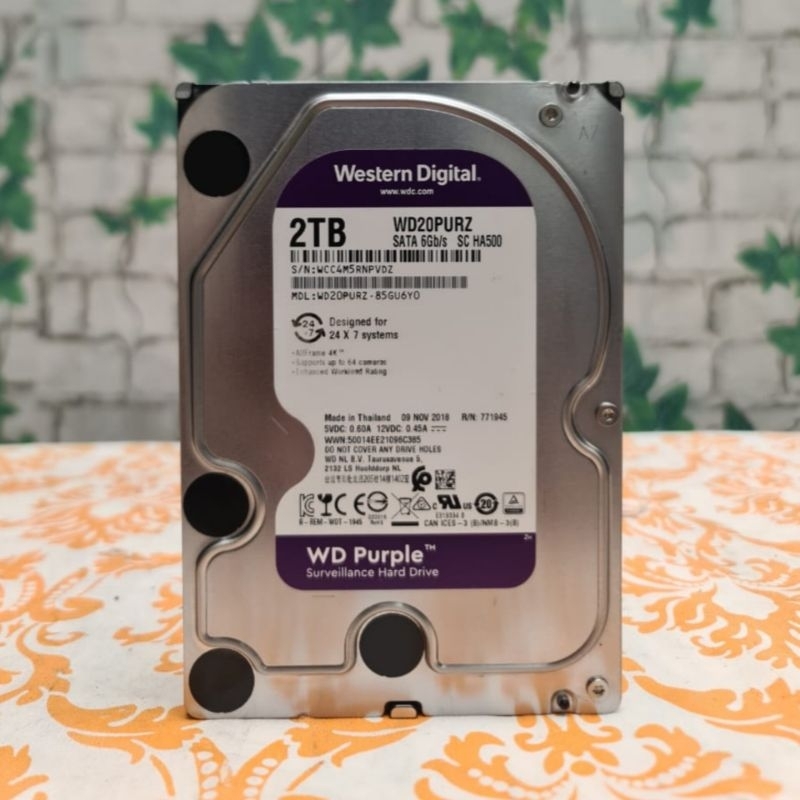 Jual HDD HARDISK 2TB / 2.000GB SENTINEL 100% COPOTAN PC SATA 3.5 INCI ...
