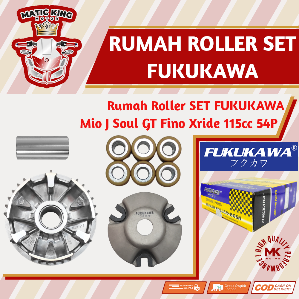 Jual Rumah Roller Set Yamaha Mio J Soul GT Fino X ride 115 cc 54P ...