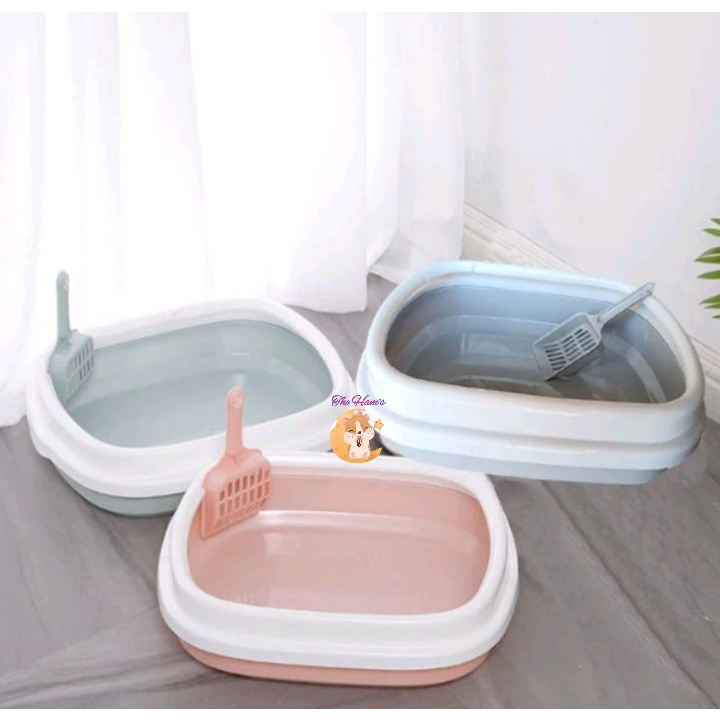Jual (The Ham's) Litter Box 099 Kucing Bulat - Bak Pasir Kucing Tempat ...