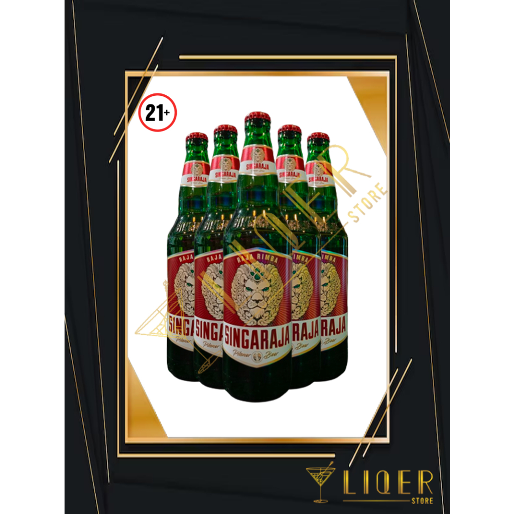 Jual Paket Penta Singa - 5 Singaraja Beer bir botol 620ml | Shopee ...