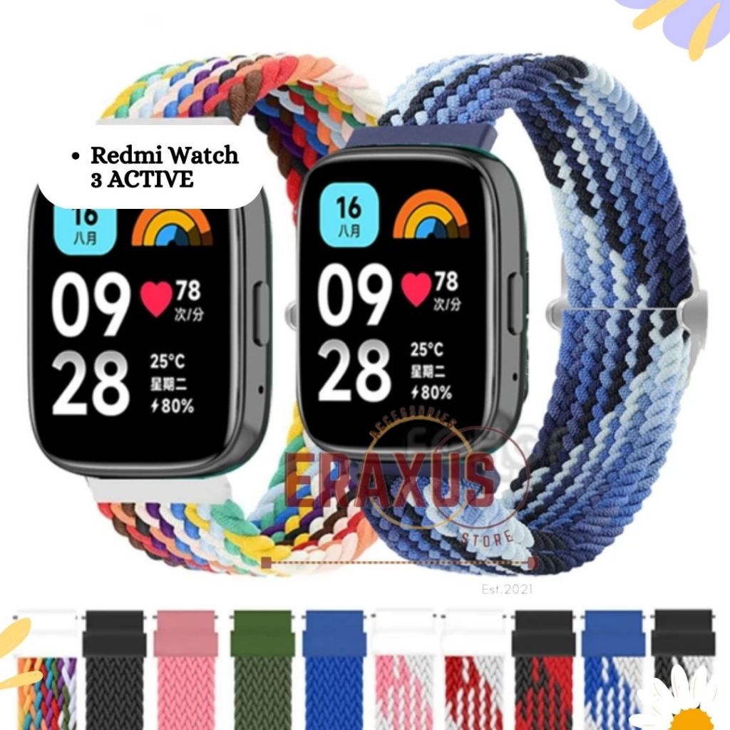 Jual Eraxus Elastis Strap for Redmi Watch 3 ACTIVE / 5 Active 5 Lite Tali Jam Xiaomi Redmi Watch ...