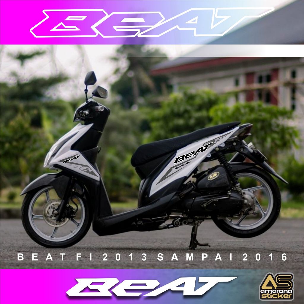 Jual Striping Variasi Beat Fi Simple PRINTING BIASA BUKAN TRANSPARAN ...