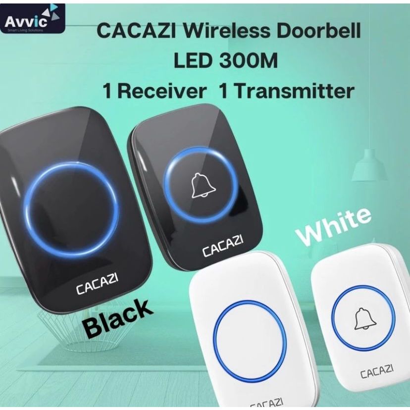 Jual Bel Pintu Wireless Door Bell Waterproof Premium Bagus Untuk Rumah ...