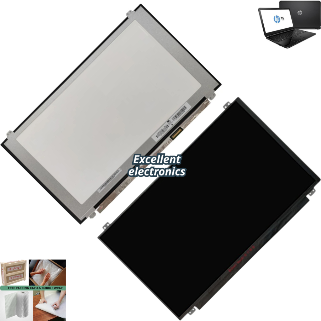 Jual Layar LCD HP 15-DB1037AU DB1038AU DB0009AU DB0010AU DB0011AU ...