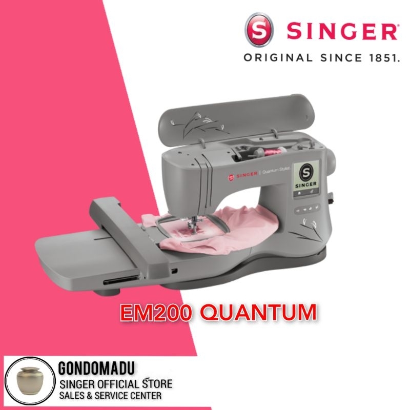 Jual MESIN BORDIR SINGER EM200 | Shopee Indonesia