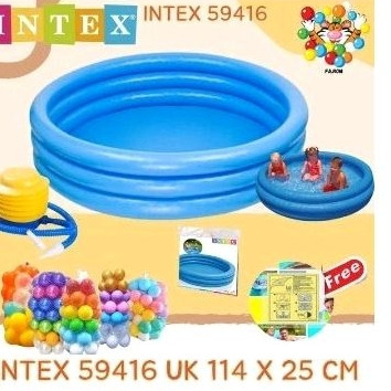 Jual Intex Kolam Karet Anak 114cm / Kolam Renang Intex 57412 | Shopee ...