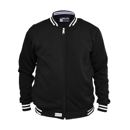 Jual LABBANG Jacket Bomber Baseball Varsity HItam | Shopee Indonesia