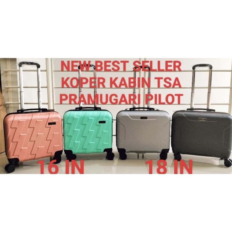 Jual KOPER KABIN PRAMUGARI 16 INCHI FIBER POLO TSA EXPANDING BISA ...