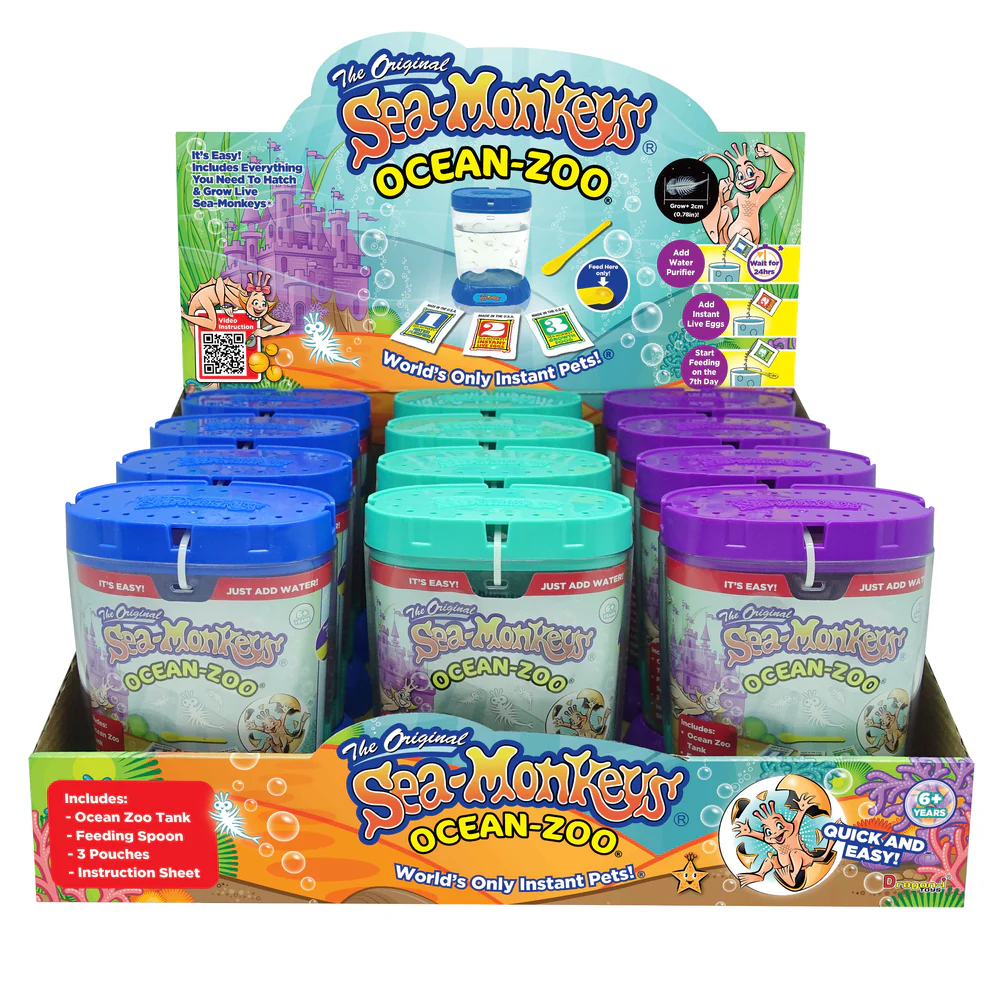 Jual Sea Monkeys Ocean Zoo Original || Ready Stock | Shopee Indonesia
