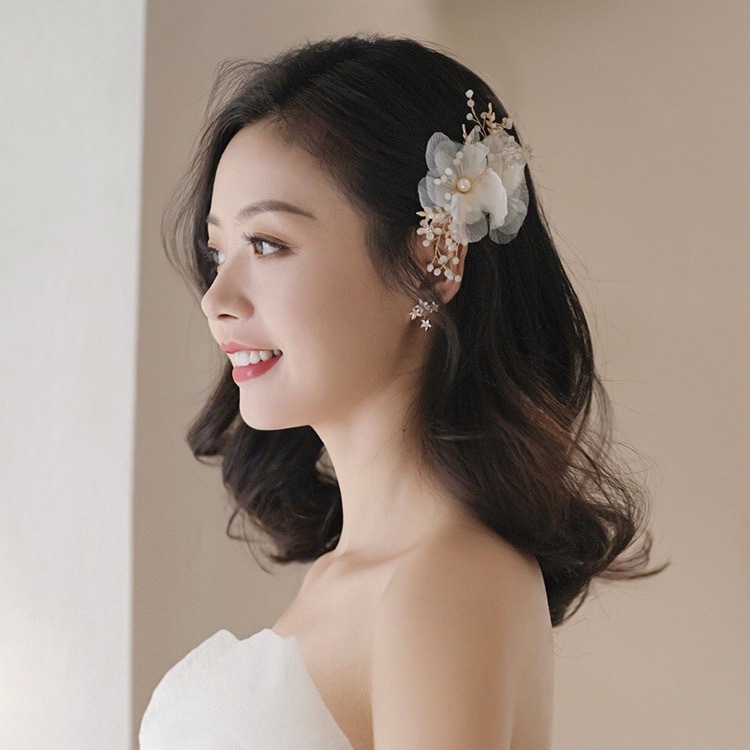 Jual Hiasan Rambut Pengantin Headpiece Jepit Pengantin Wedding | Shopee ...