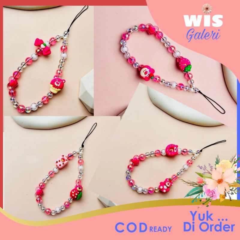 Jual Phone Straps Tali Gantungan Lotso Handphone Telepon Hp Akrilik ...