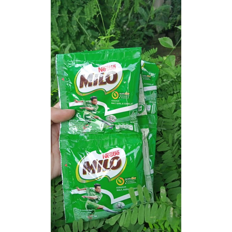 Jual Milo Active Go Sachet (1 Renceng Isi 10 sachet @22 gr ) | Shopee ...