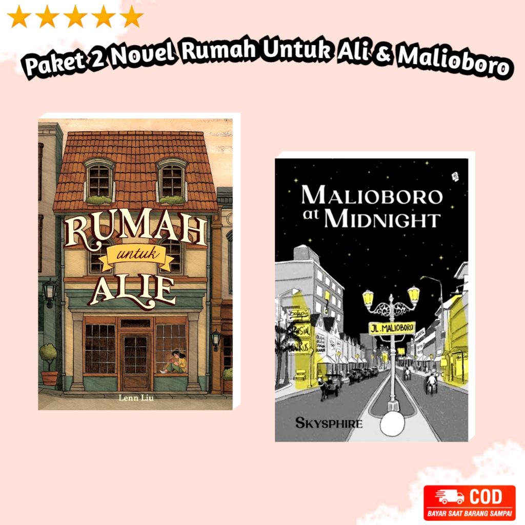 Jual Paket 2 Novel Rumah Untuk Ali & Malioboro | Shopee Indonesia