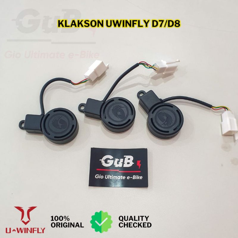 Jual Klakson Uwinfly D7 D8 Original / Horn Sepeda Listrik Uwinfly D7 D8 ...