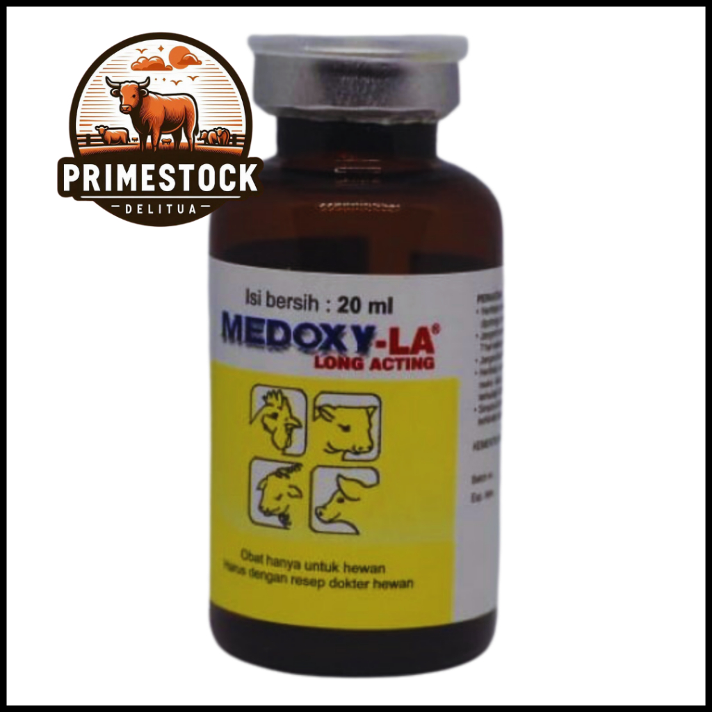 Jual MEDOXY LA 20 ml - Antibiotik Oxytetracycline untuk Pengobatan ...