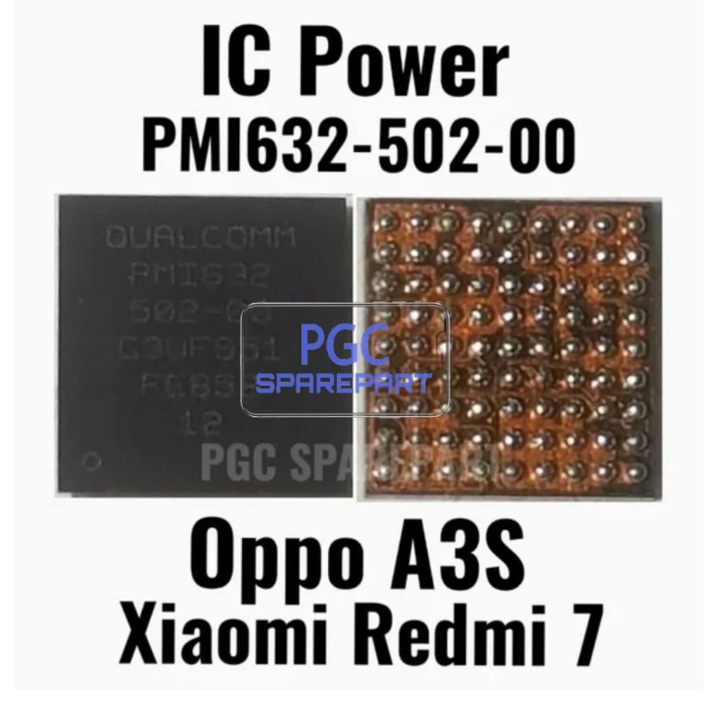 Jual IC Power PMI632-502 / pmi632502 Untuk OP A3S / Xiaomi Redmi 7 / CPH1803 / CPH1853 / CPH1805 ...