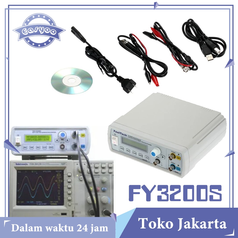 Jual Signal Generator 12MHz Feeltech FY3200S DDS Counter Function Dual ...