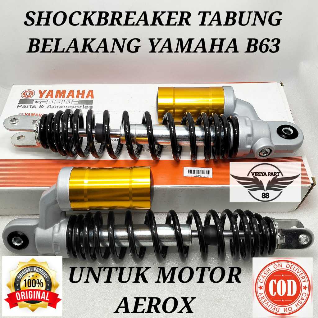 Jual SHOCKBREAKER TABUNG BELAKANG YAMAHA B63 AEROX KUALITAS ORIGINAL ASLI YAMAHA YGP PRESISI ...