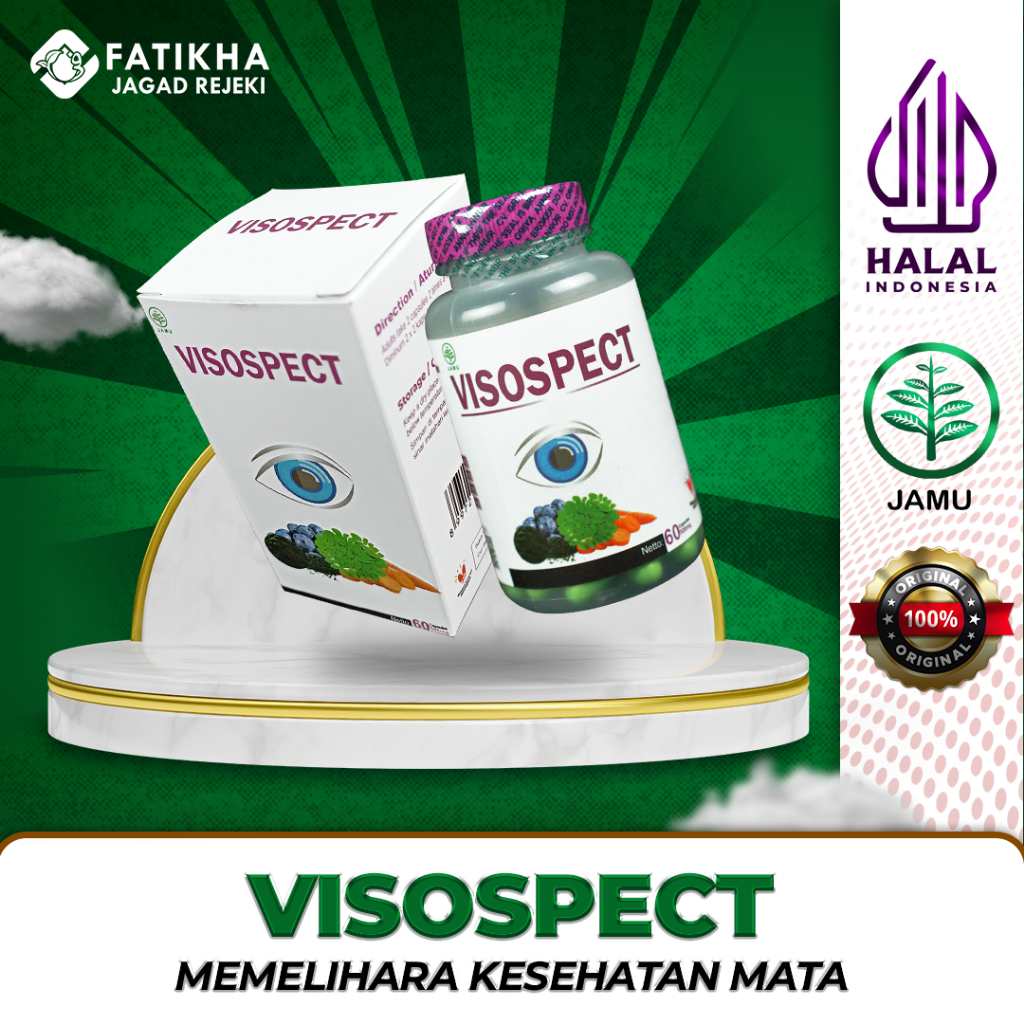 Jual VISOSPECT OBAT KESEHATAN MATA MINUS SILINDER GLAUKOMA ORIGINAL ...