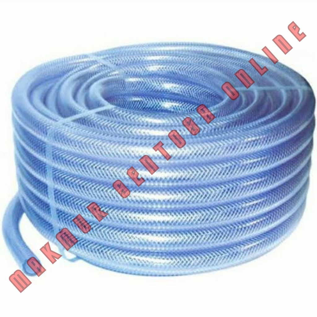 Jual Selang Air Metro Benang 5/8" per meter / Slang Taman Tebal Bening ...