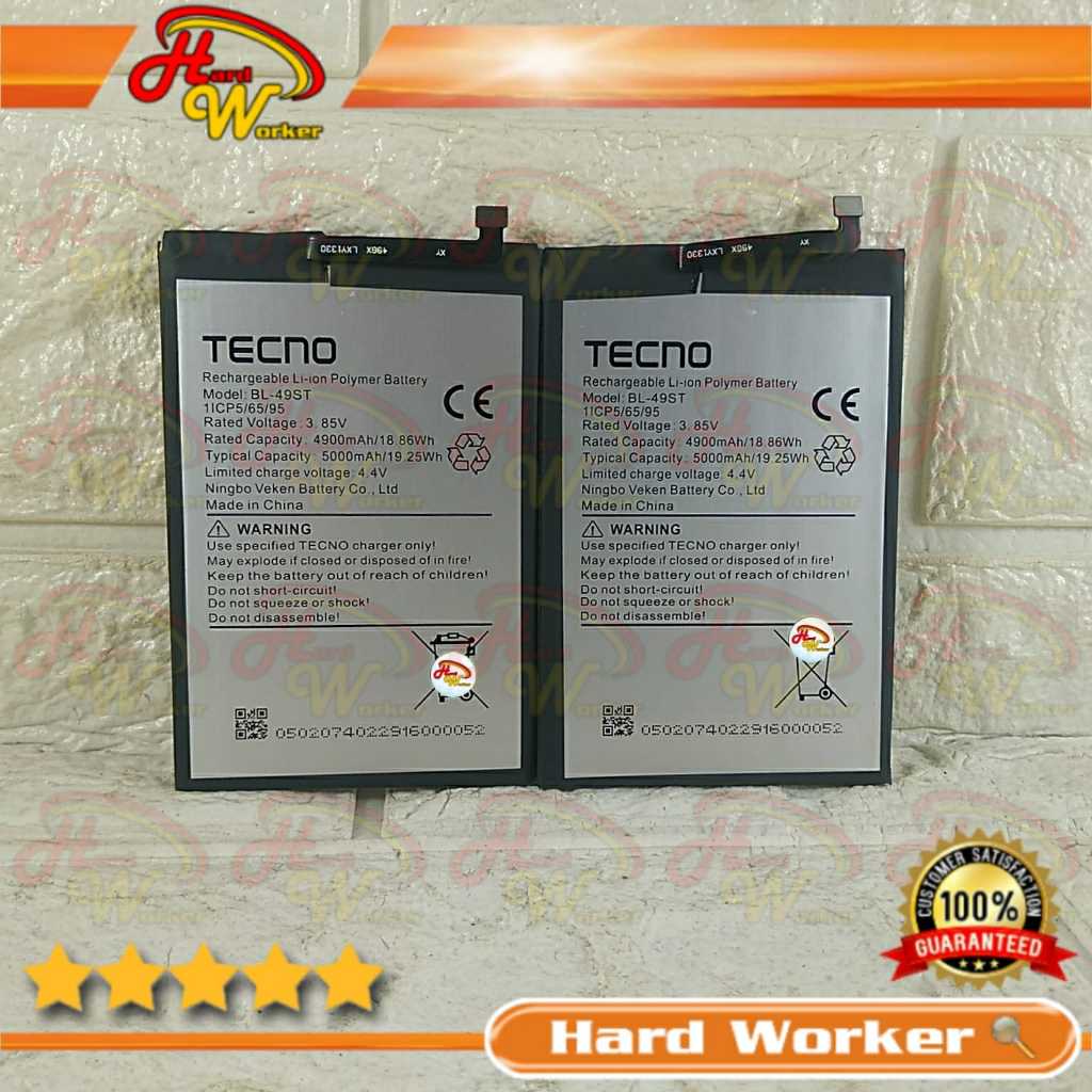 Jual Baterai Battery Batery Batre Original TECNO Spark 10 Pro - Ki7 ...