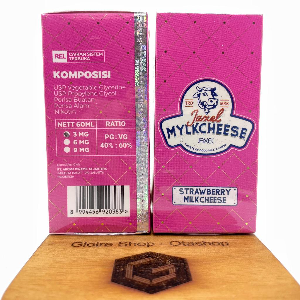 Jual Jaxel Mylkcheese V2 STRAWBERRY MILK CHEESE 60ML by Tigac Liquid ...