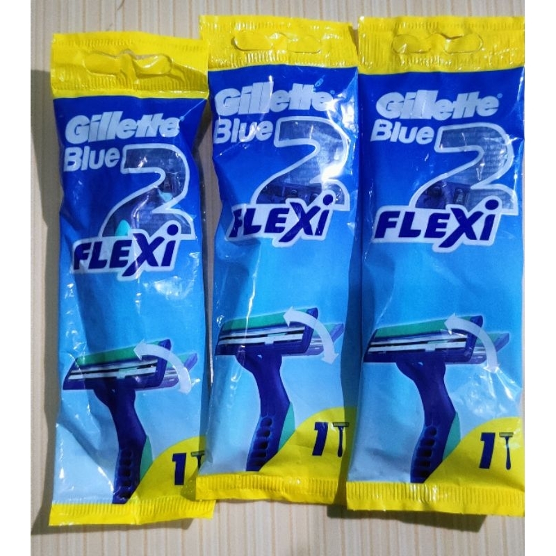 Jual GILLETTE 2 FLEXI ISI 1 PCS YA KAKA CUKUR KUMIS 100% original | Shopee Indonesia