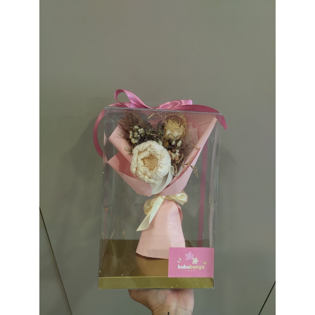 Jual Dried Flower Box | Mini Buket | Shopee Indonesia