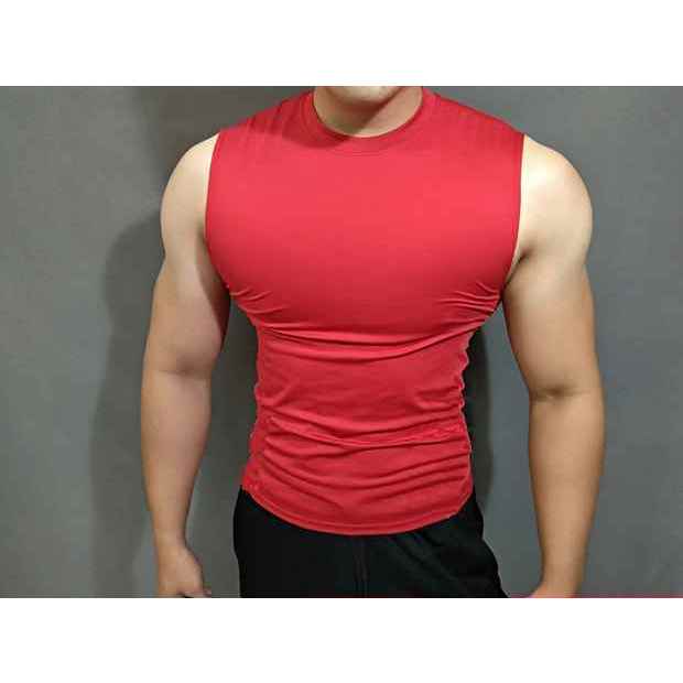 Jual TANK MENS TOP SINGLET PRIA GYM OLAHRAGA FITNESS SPORT RUNNING ...