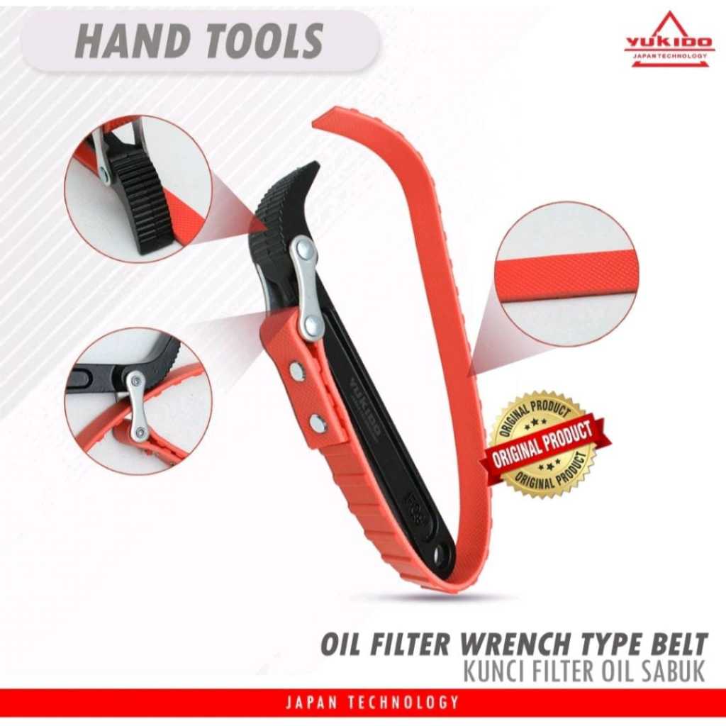 Jual KUNCI PEMBUKA FILTER OLI MODEL SABUK 9" BISA BUAT MOBIL DAN MOTOR ...