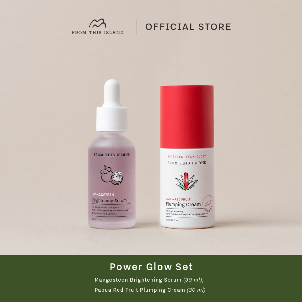 Jual From This Island Power Glow Set | Anti Aging Moisturizer ...