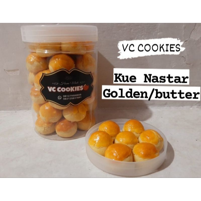 Jual kuker kue kering nastar butter / nastar golden polos berat 480gram ...