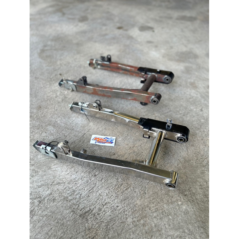 Jual SWING ARM KAZER PNP CB DAN GL100 krom dan bahan lengan ayun kaze r ...