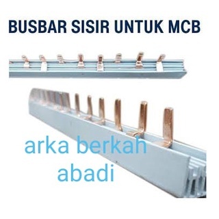 Jual Busbar Sisir 3 Phase 100A FBM-3 Untuk MCB FORT | Shopee Indonesia