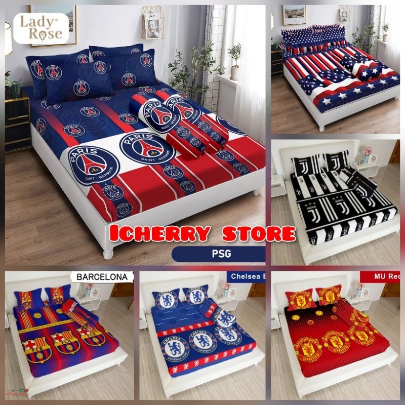 Jual 3in1 Sprei Lady Rose 3D King 180x200 160x200 120x200 100x200 ...