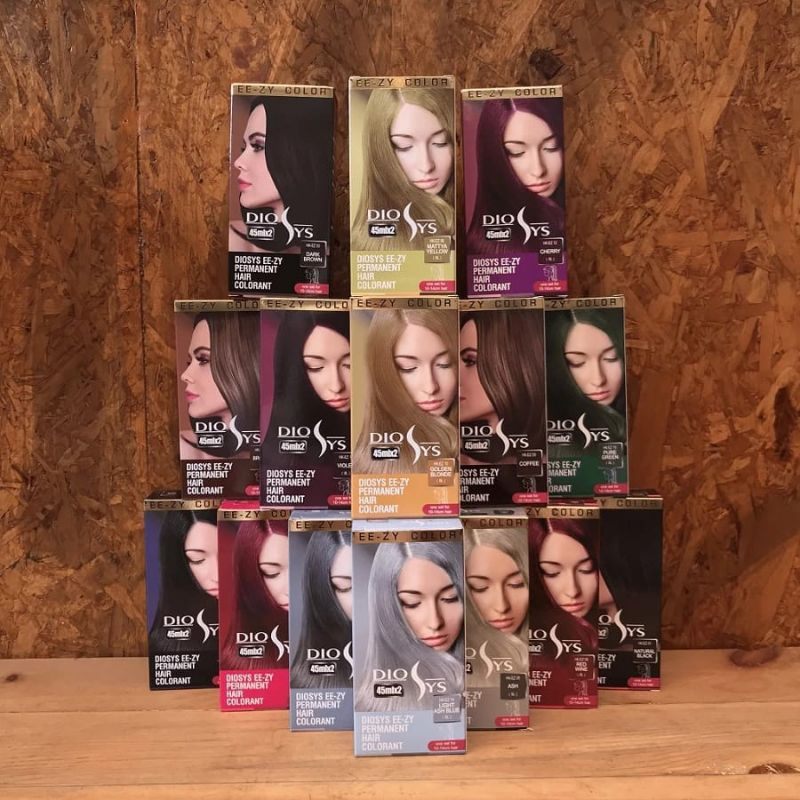 Jual Diosys Hair Color Permanent 100ml / Pewarna Rambut Diosys / Semir ...
