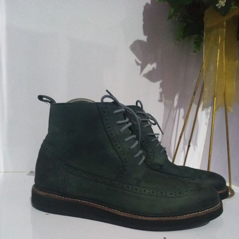 Jual sepatu boot italy Emporio Armani vintage sz.42 warna langka ...