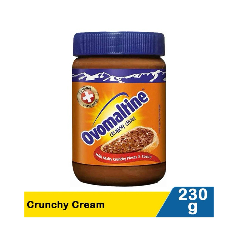 Jual Ovomaltine Crunchy Cream 230 Gram | Shopee Indonesia