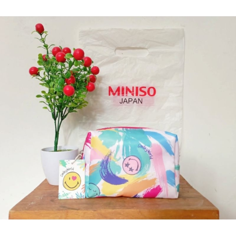 Jual [MINISO ORIGINAL POUCH] MINISO ORI NEW | Shopee Indonesia