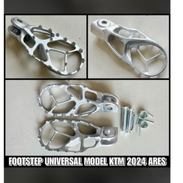 Jual Footstep Step baja Dural model KTM HUSQ Husqvarna GASGAS 125-500 ...