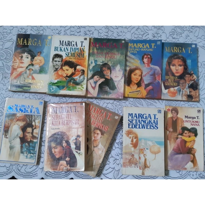 Jual Novel Indonesia MARGA T | Shopee Indonesia