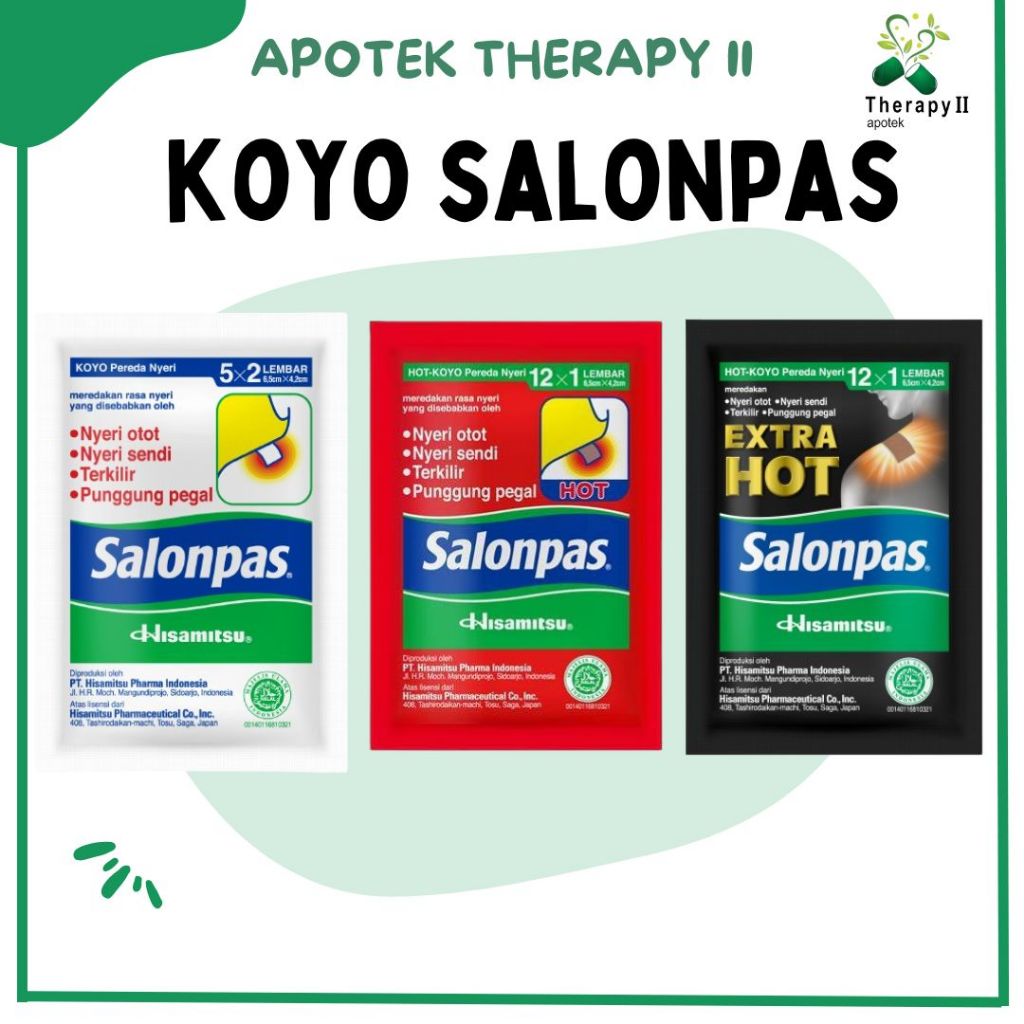 Jual SALONPAS KOYO | TAKAHI KOYO | KOYO CABE | PER SACHET | Shopee ...