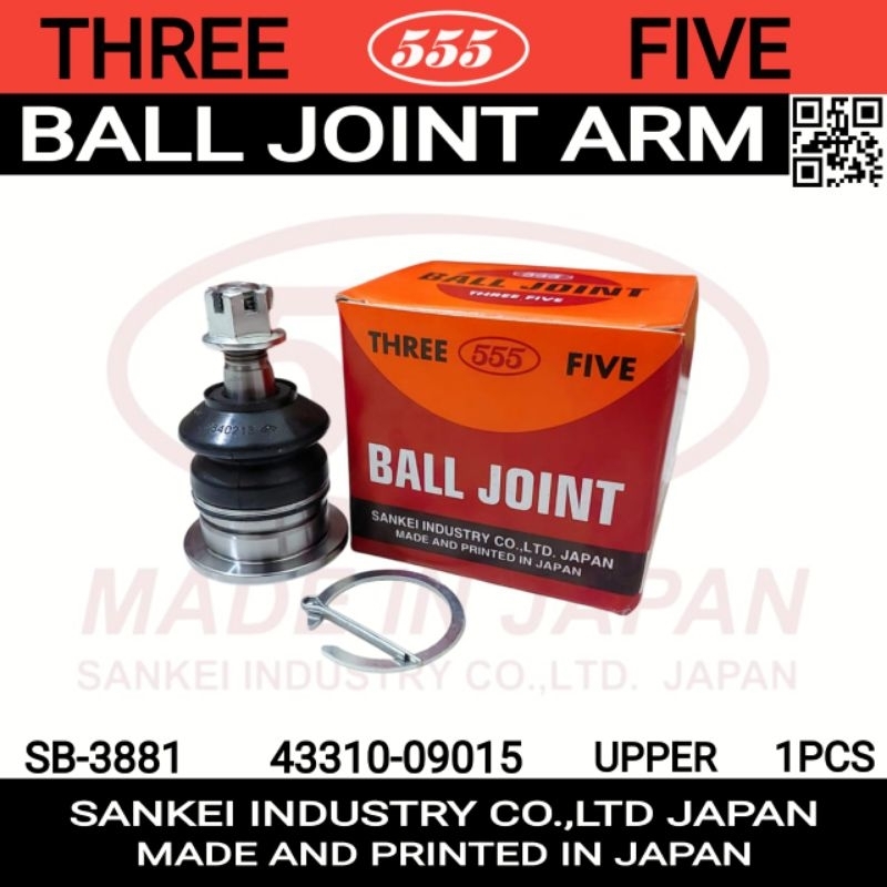 Jual Ball joint Upper Arm HILUX // FORTUNER // 555 THREE FIVE | Shopee ...