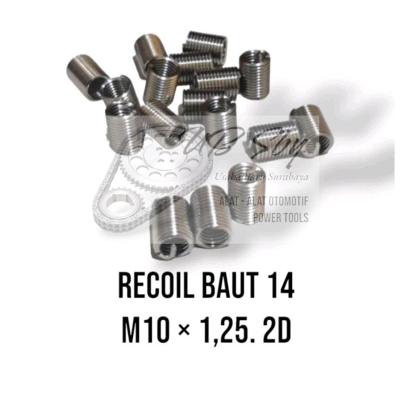 Jual Recoil Baut 14 M10 × 1,25 2D | Shopee Indonesia