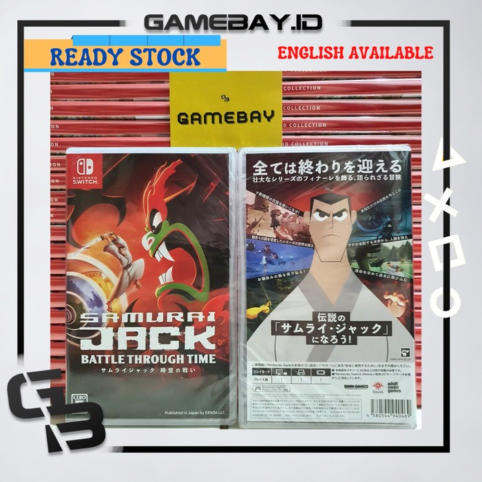 Jual Nintendo Switch Samurai Jack Battle Through Time | Shopee Indonesia