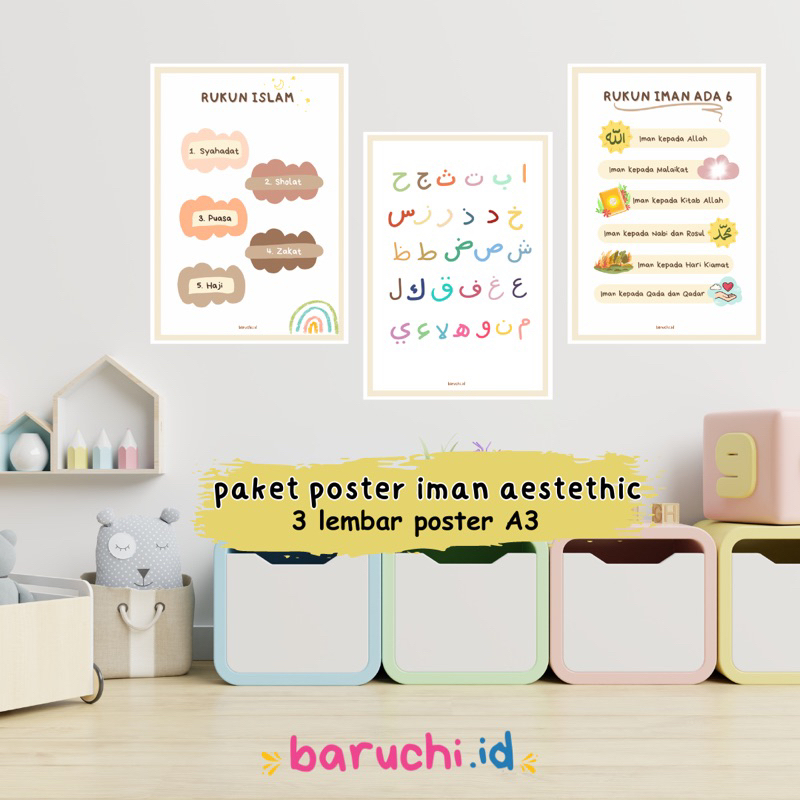 Jual Poster Iman Aesthetic | Shopee Indonesia