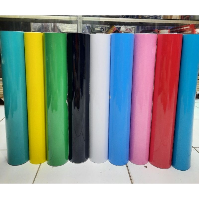 Jual skotlet sticker glossy / kilat panjang 50cm lebar 45cm | Shopee ...